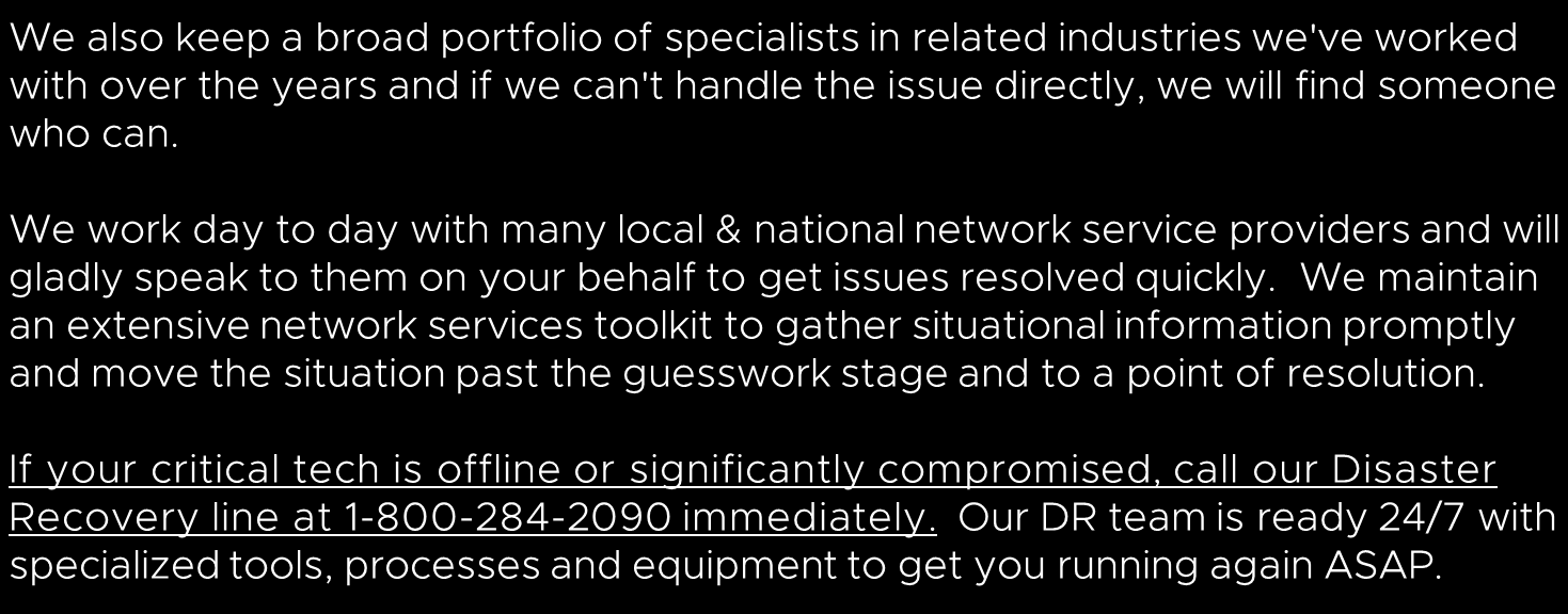 Disaster Recovery – StealthNet Labs