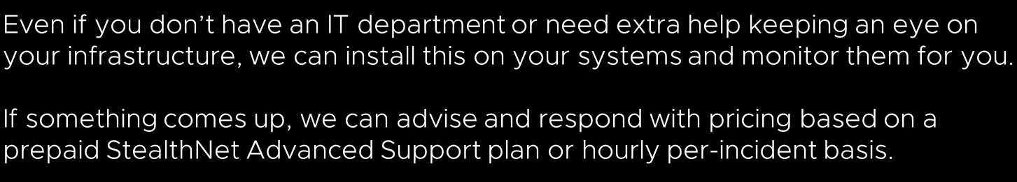 Analytics – StealthNet Labs